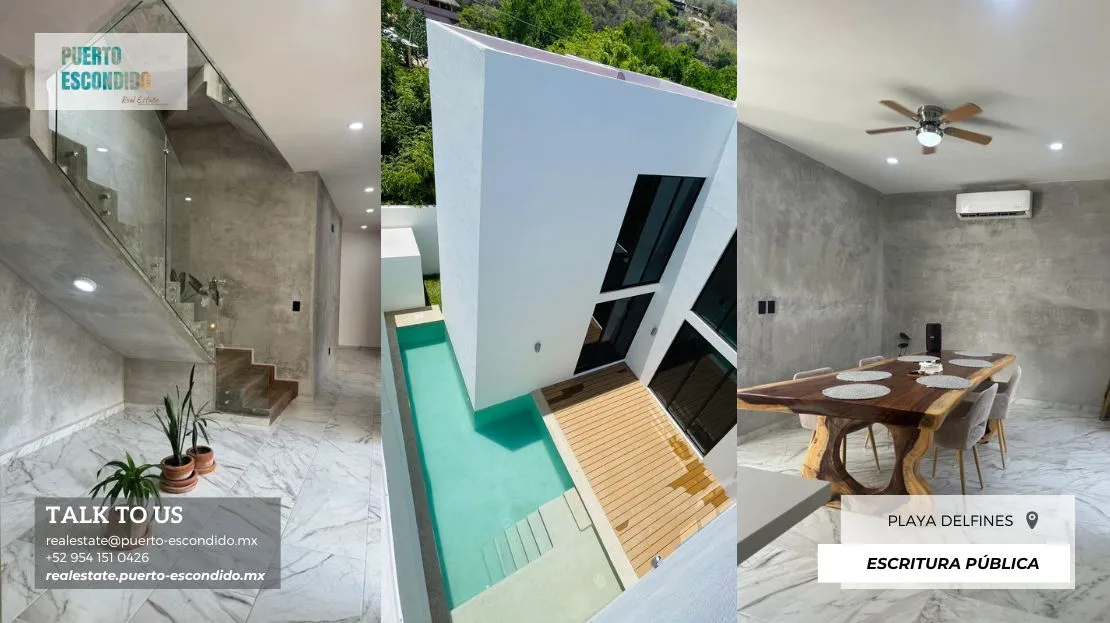 Punta Mar: Villa de Ensueño en Playa Delfines, Puerto Escondido