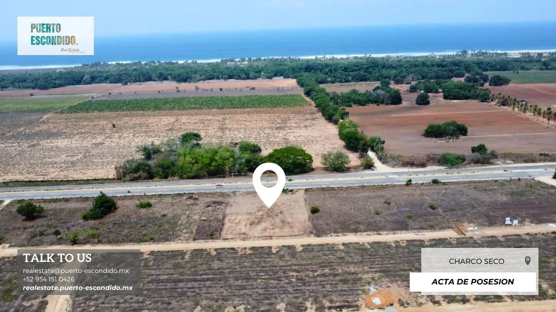 Terreno Comercial en Charco Seco - Real Estate Puerto Escondido